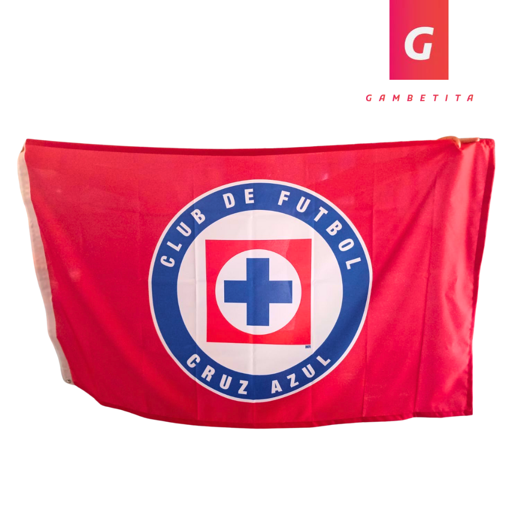 Bandera Cruz Azul Roja – Gambetita